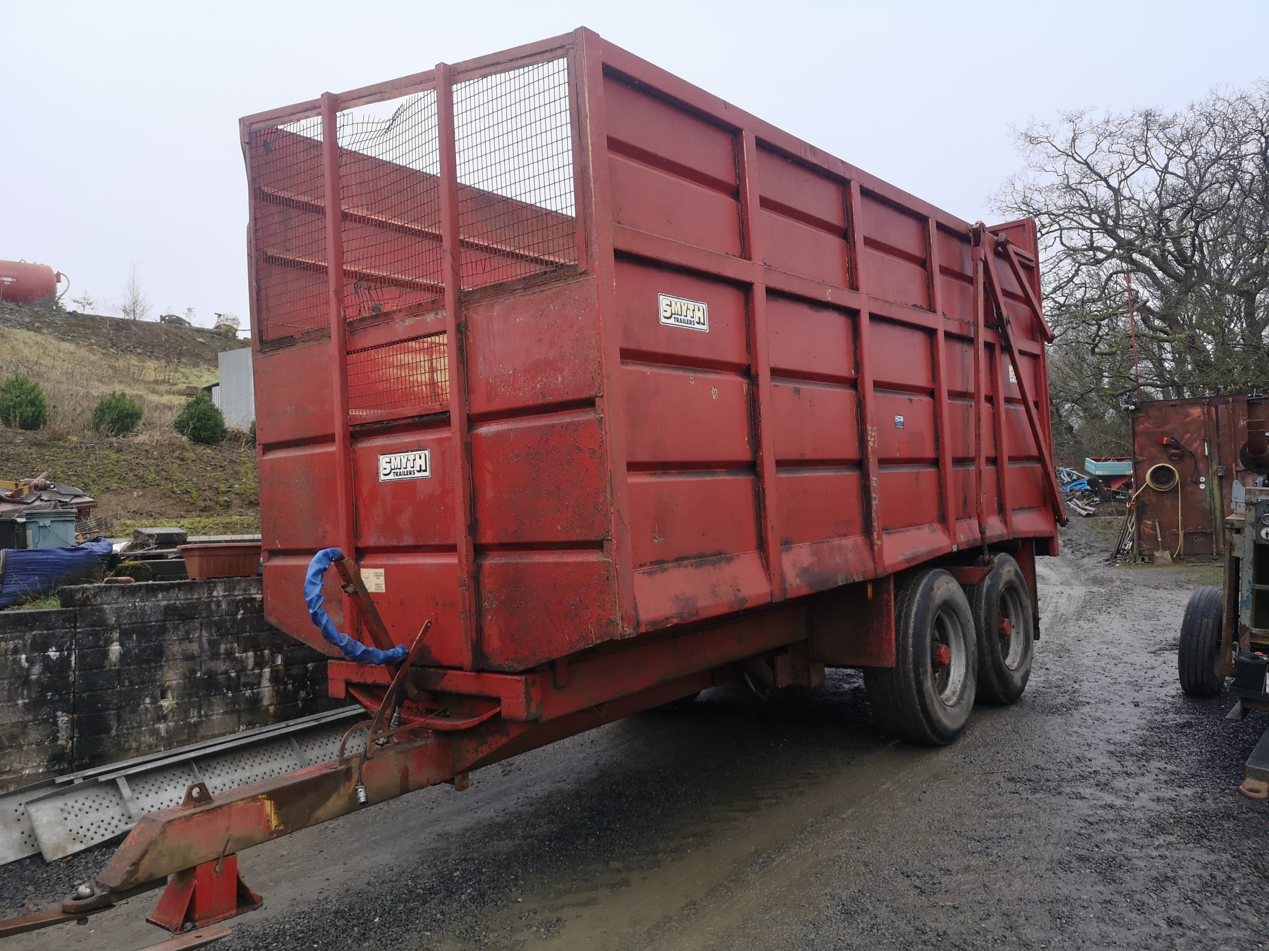 Silage Trailer Hire Carmarthenshire Wales - Michael Goulbourne Machinery
