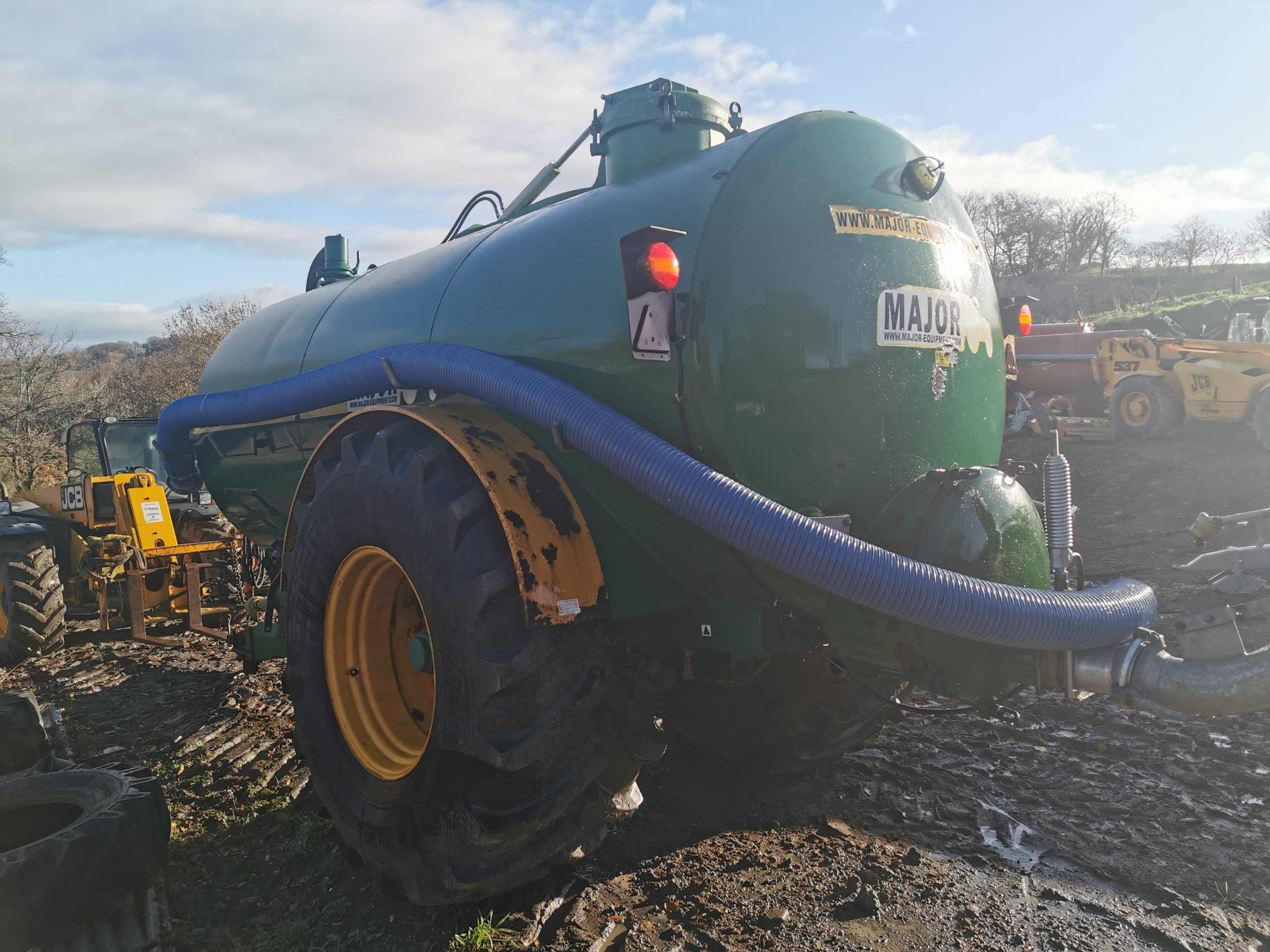 Major 2600 slurry tanker for sale - Michael Goulbourne Machinery