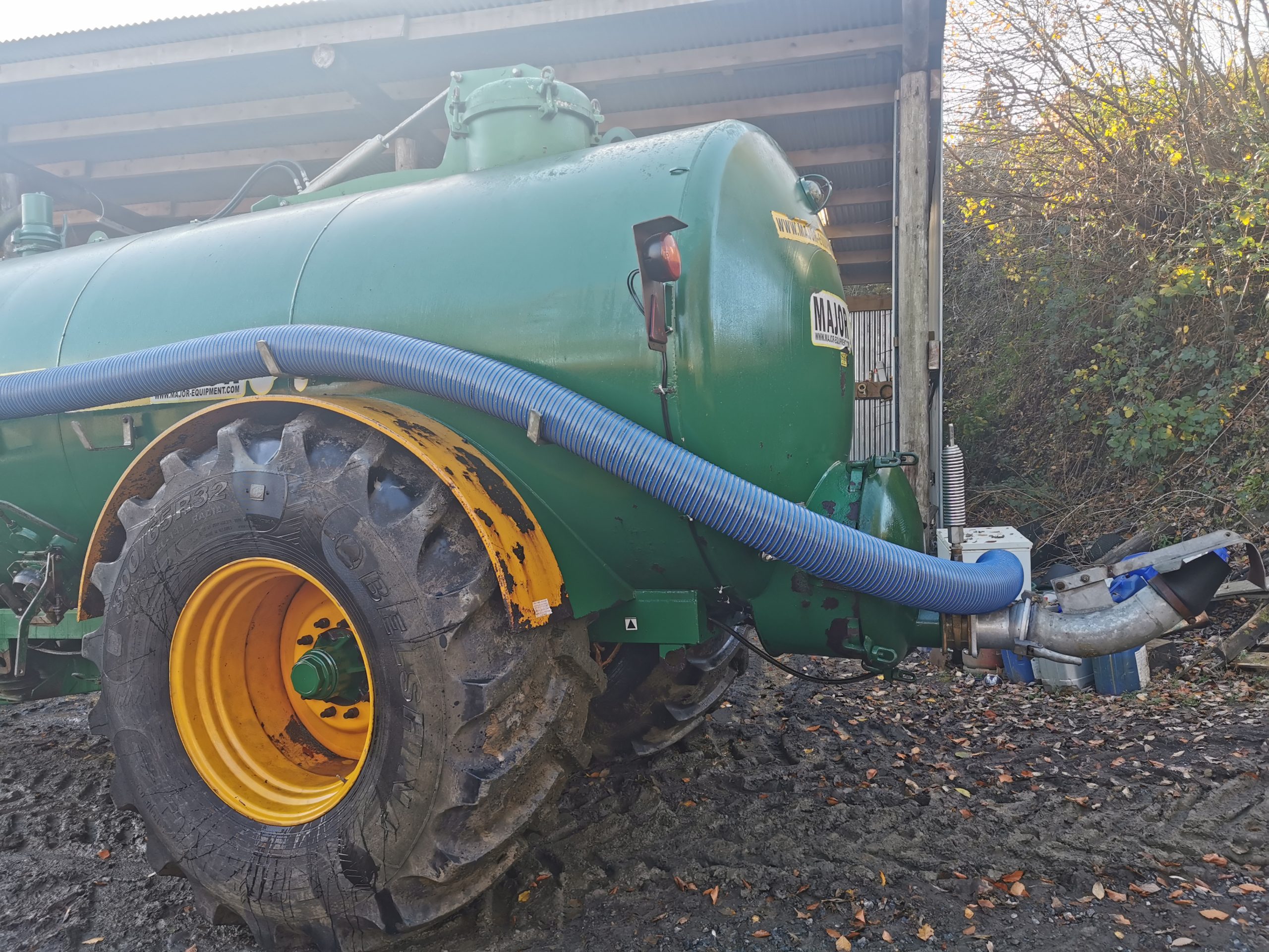 Major 2600 slurry tanker for sale - Michael Goulbourne Machinery