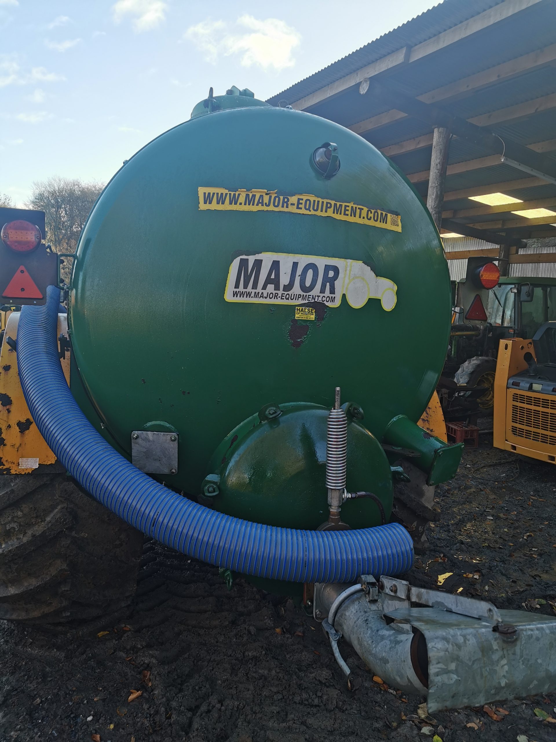 Major 2600 slurry tanker for sale - Michael Goulbourne Machinery